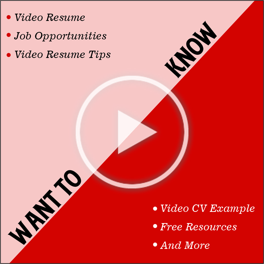 Video Resumes And Job Opportunities TMU Blog Video Resumes And Job Opportunities TMU Blog